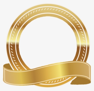 Download Frame Sticker Decor - Transparent Background Gold Banner Png ...