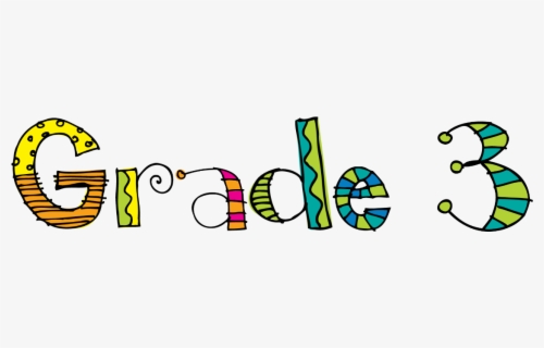 3rd Grade - Clip Art Number 3 , Free Transparent Clipart - ClipartKey
