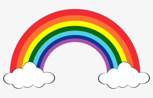 Transparent Why Clipart - Transparent Background Rainbow Clipart , Free ...