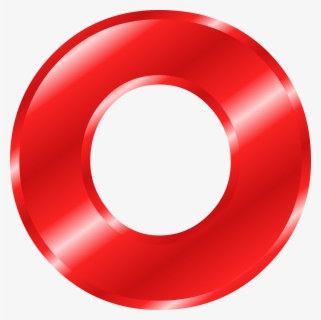 Effect Letters Alphabet Red - Big Red Letter O , Free Transparent ...