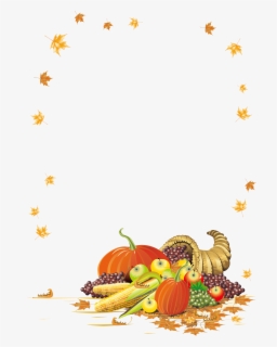 Clip Art Cornucopia Border - Cornucopia Border Clipart , Free ...