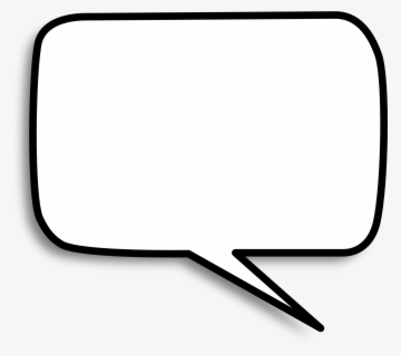 Square Speech Bubble White , Free Transparent Clipart - ClipartKey