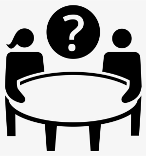 Interview Clipart Talk Show - Brainstorming Icon , Free Transparent ...