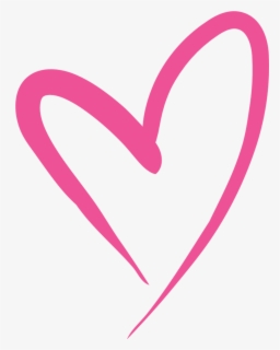 Pink Marker Heart Clipart , Png Download - Heart Pink Marker Png , Free ...