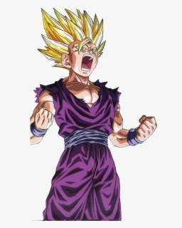 Gohan Ssj2 Rage , Free Transparent Clipart - ClipartKey