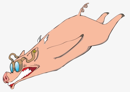 Transparent Flying Pigs Clipart - Dr Pixel Sprite Base , Free ...