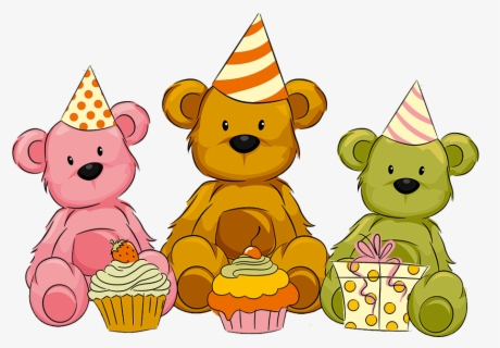 Teddy Clipart Tea Party - Boy And Girl Teddy Bears , Free Transparent ...