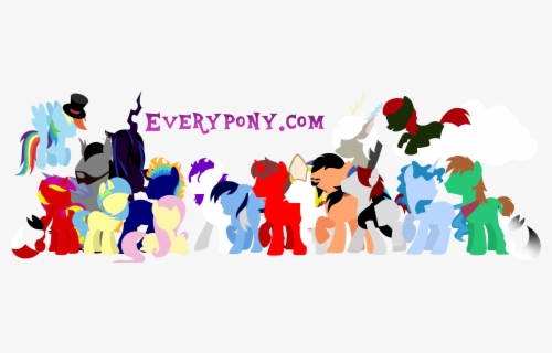 Everypony - Cartoon , Free Transparent Clipart - ClipartKey