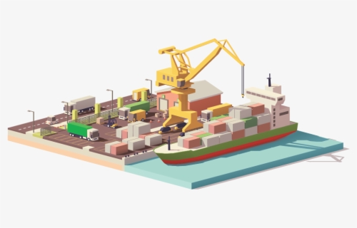 Majestic Maritime Services Bunker - Port Vector Art , Free Transparent ...