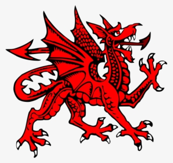 Welsh Dragon Cartoon Clipart , Png Download - Welsh Dragon Clipart ...