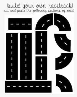 Printable Race Car Track Template , Free Transparent Clipart - ClipartKey