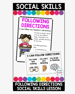 Clip Art Listen And Follow Directions Clipart - Cartoon , Free ...