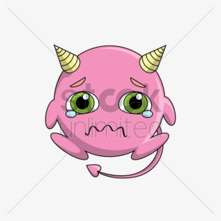 Cute Devil Crying Clipart Devil Clip Art - Cartoon , Free Transparent ...