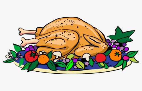 Thanksgiving Turkey Food Clipart , Free Transparent Clipart - ClipartKey