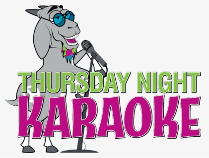 Groovy Goat Thursday Karaoke - Cartoon , Free Transparent Clipart ...