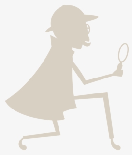 Superfluous Sleuth - Cartoon , Free Transparent Clipart - ClipartKey