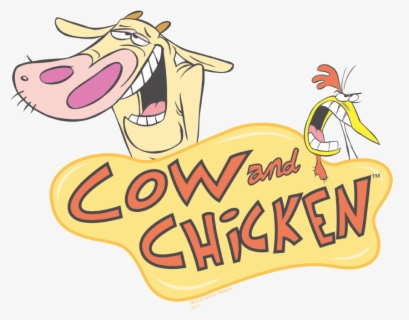 Cow And Chicken Devil - Czerwony Krowa I Kurczak , Free Transparent ...