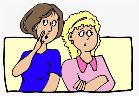 Telling Secrets - Cartoon , Free Transparent Clipart - ClipartKey