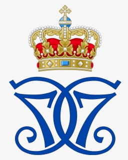 Royal Monogram Of Frederik Vi , Free Transparent Clipart - ClipartKey