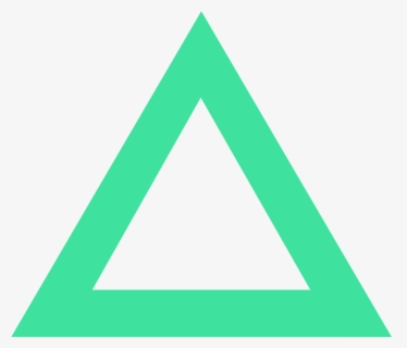 Transparent Triangle Shape Png - Green Triangle Transparent Background ...