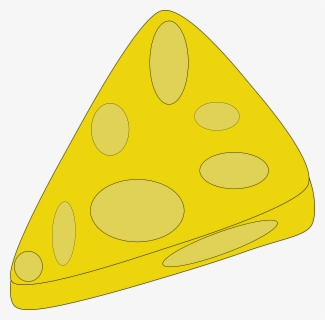 Transparent Slice Of Cheese Clipart - Transparent Background Cheese ...