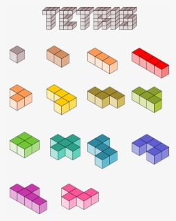 3d Tetris Blocks , Free Transparent Clipart - ClipartKey