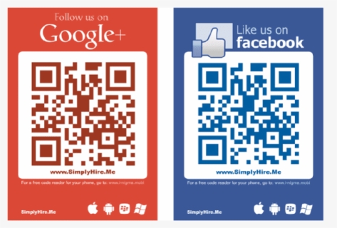 Social Qr Codes - Qr Code Design Poster , Free Transparent Clipart ...
