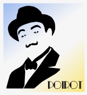Vector Image Of Portrait Of Hercule Poirot - Hercule Poirot , Free ...