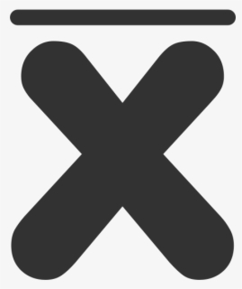 X Over Png Clip Arts , Free Transparent Clipart - ClipartKey