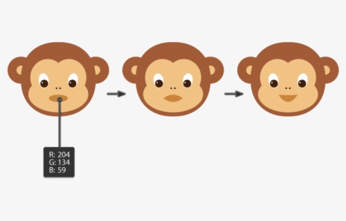 Monkey Adobe Illustrator Free Transparent Clipart Clipartkey