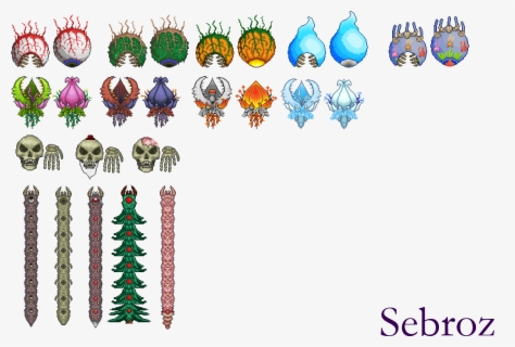 Transparent Terraria Clipart - Terraria Spirit Mod Atlas , Free ...