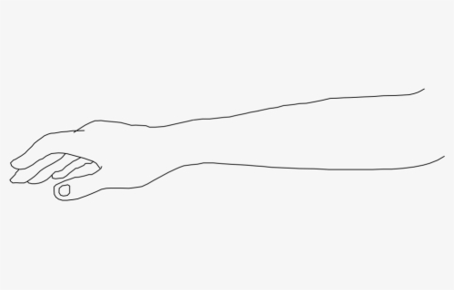 Right Arm Drawing , Free Transparent Clipart - ClipartKey