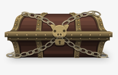 Buried Treasure Clip Art - Transparent Treasure Chest Clipart , Free ...