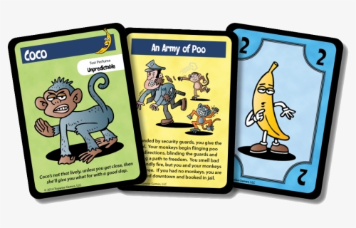 Monkey Game Card , Free Transparent Clipart - ClipartKey