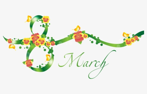 Women"s Day March 8 Transparent Png Clip Art Image - 8 March Women's ...