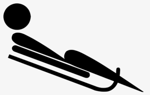 File - Luge Pictogram - Svg - Olympic Luge Clipart , Free Transparent ...