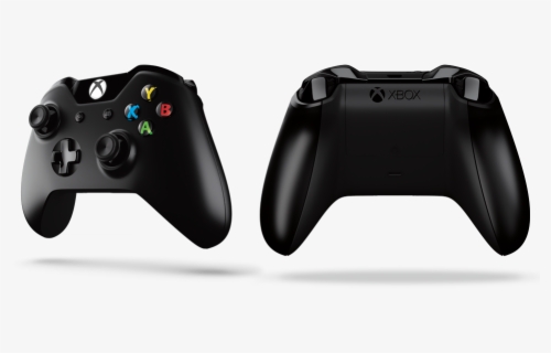 Transparent Xbox One Clipart - Xbox One Controller Front And Back ...