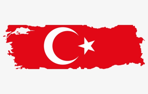 Turkish Map-flag - Turkey Flag Map Png , Free Transparent Clipart ...