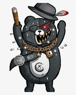 Kurokuma Danganronpa , Free Transparent Clipart - ClipartKey