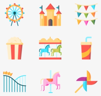 Funfair Icon Packs - Fun Fair Vector Png , Free Transparent Clipart ...