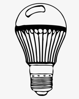 Led Light Bulb Drawing , Free Transparent Clipart - ClipartKey