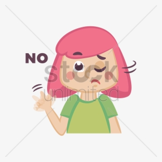 Graphics Child Illustration Transparent - Shake Head No Clipart , Free ...