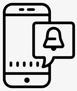Transparent Notification Icon Png - Push Notification Icon Png , Free ...