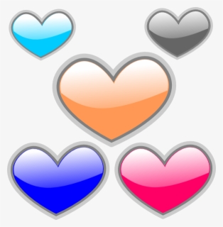 4 Hearts Clipart , Free Transparent Clipart - ClipartKey