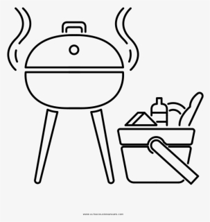 Grill Coloring Pages , Free Transparent Clipart - ClipartKey