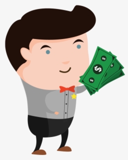 Person Asking For Money Cartoon , Free Transparent Clipart - ClipartKey