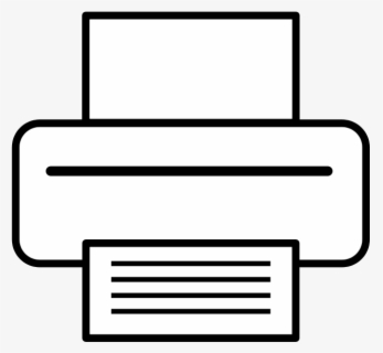Printer Icon - Transparent Background Printer Icon , Free Transparent ...