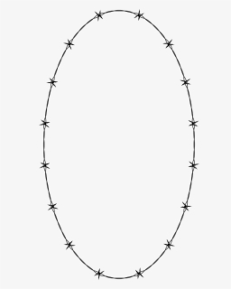 Transparent Barb Wire Png - Barbed Wire Oval Clip Art , Free ...