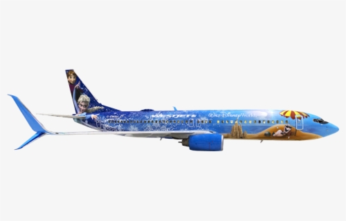 Westjet Disney Plane , Free Transparent Clipart - ClipartKey