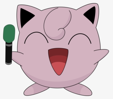 Transparent Karaoke Singer Png - Jigglypuff Microphone , Free ...